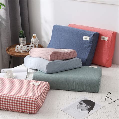 ปลอกหมอน ผ้าฝ้าย 100 ขนาด 30x50 ซม 40x60 ซม คุณภาพสูง Shopee Thailand