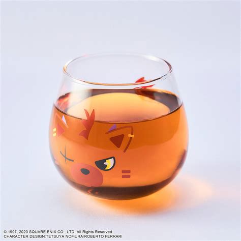 Final Fantasy Final Fantasy Vii Red Xiii Glass Tumbler Nin Nin