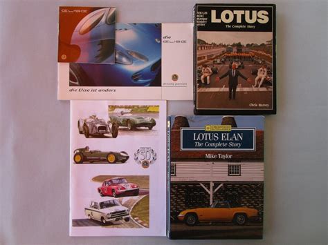 Books Prospekt Lotus Eliselotus Jubiläumsheftbuch Lotus Catawiki