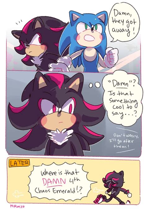 Pin By Iamaxm On Fandoms Sonic Sonic Funny Sonic And Shadow