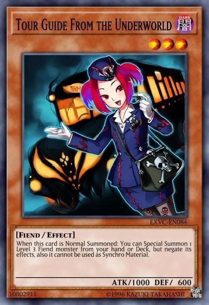 Tour Guide From The Underworld Deck And Rulings Yugioh Duel Links