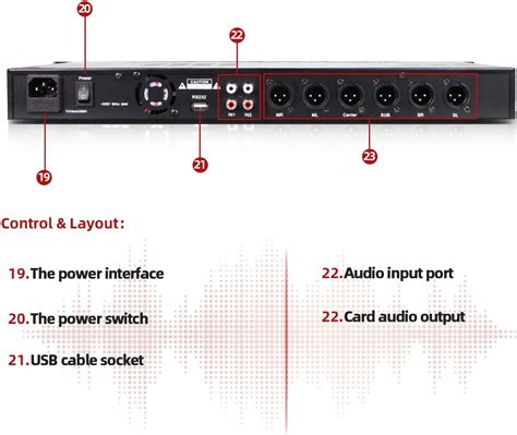 Depusheng X5 Digital Mixer Reverberator Microphone Ktv Audio Processor Karaoke Pre Effector