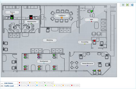 Custom Network Maps Network Mapping Tool Business Views Map Maker