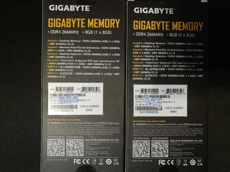 Gigabyte 2 шт Ddr4 по 8 Gb 3200 Mhz 3200 Mhz на Xmp профиле 550 000