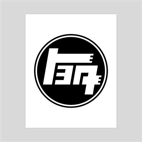 Old Style Toyota Logo An Art Print By Niccolo Levan Inprnt