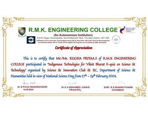 kugha priyaa s on linkedin nationalscienceday viksitbharat