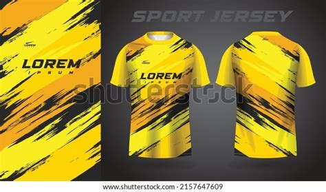 2 955 Yellow Soccer Jersey Stock Vectors Images Vector Art