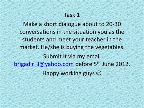 PPT Babe Teacher Dialogue At The Market PowerPoint Presentation Free Download ID 3088147