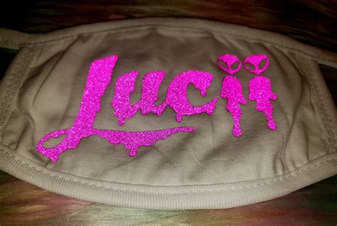 Lucii Réfléchissant Rave Face Mask Dust Mask Dj Mask Festival Etsy