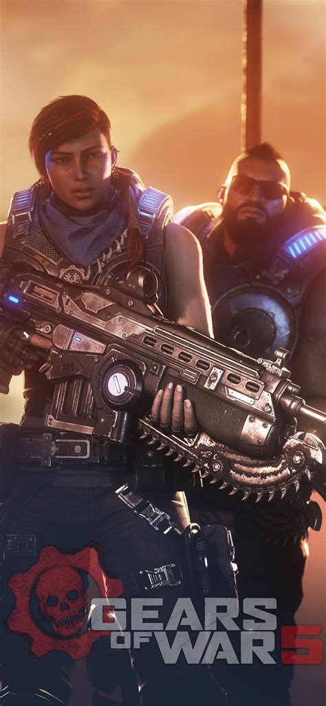 Download Kait Diaz And Fahz Chutani Gears 5 Iphone Wallpaper