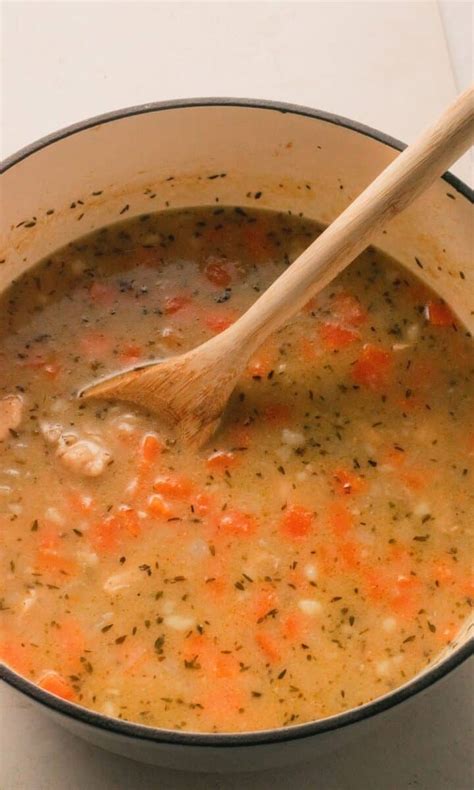 Creamy Chicken Orzo Soup Hey Snickerdoodle