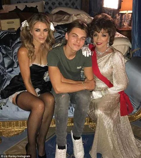 Elizabeth Hurley Flashes Her Nipples In Sheer Kaftan Daily Mail Online