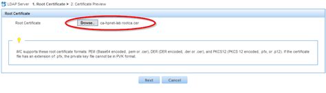Imc Uam Secure Ldap About Aruba Networks