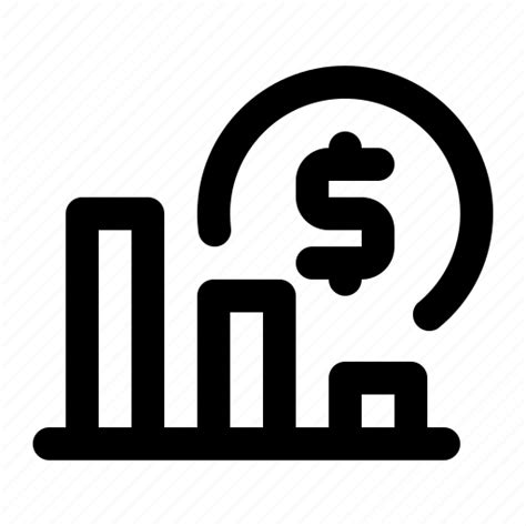 Dollar Decrease Price Loss Devaluation Down Icon Download On