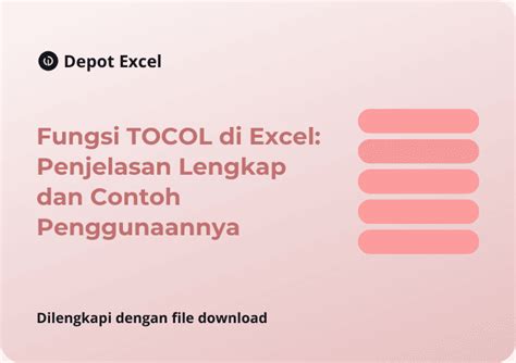 Penjelasan Lengkap Rumus Concatenate Excel Dan Penggunaannya Depot Excel