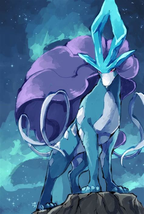 精灵宝可梦蓝fantasysuicunepokemon 100 Bookmarks 燐龍illustration Pixivdaily