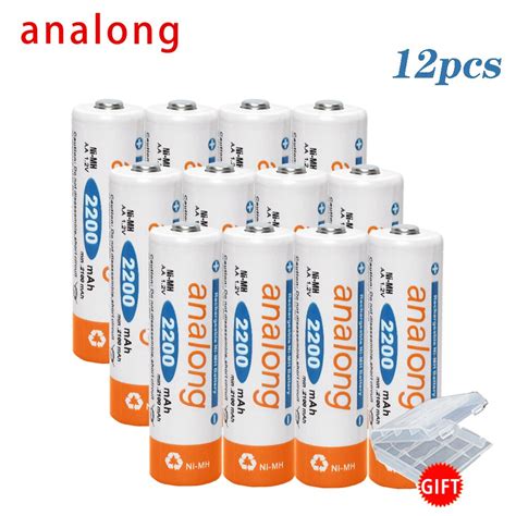 Analong 2a Aa Battery Rechargeable 12v Aa Batteri Vicedeal