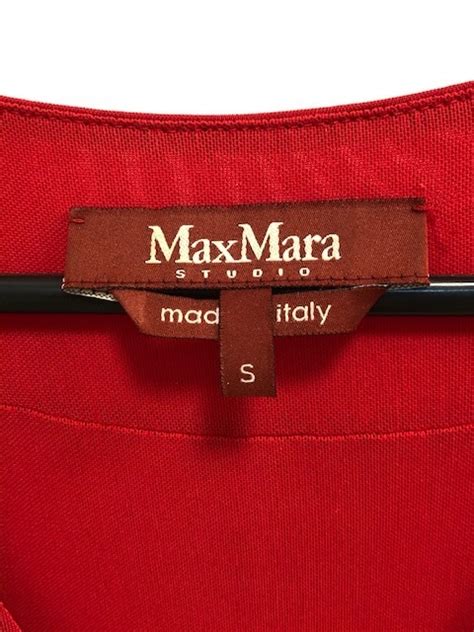 Max Mara Red Cocktail Dress Size 8 Airrobe