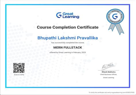 Lakshmi Pravallika Bhupathi On Linkedin Greatlearning Backend