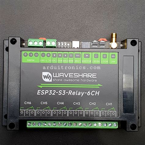 Industrial Channel ESP S WiFi Relay Module Supports WiFi Bluetooth RS Control