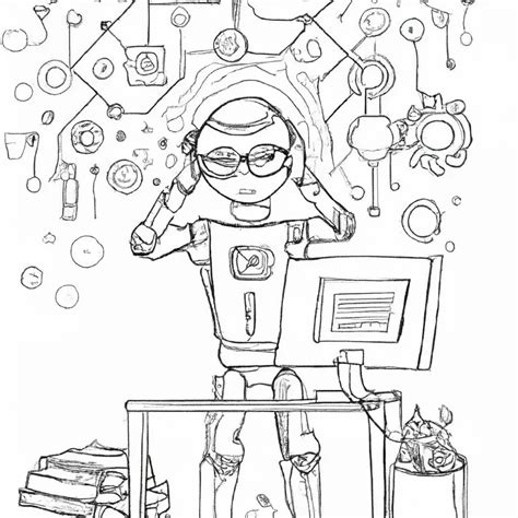 Inteligência Artificial Desenhos Para Colorir E Imprimir Grátis
