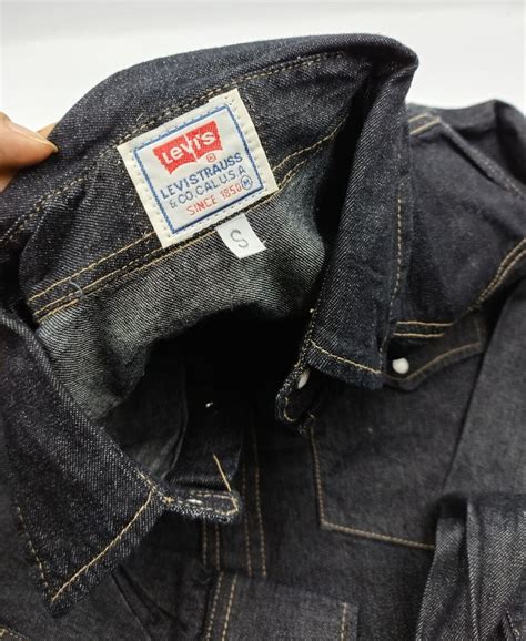 เสื้อยีนส์ ลีวายส์ เสื้อยีนส์แขนยาวผู้ชายหญิงชเสื้อคอปกไซส์ Sถึง5xl Keo Style Thaipick