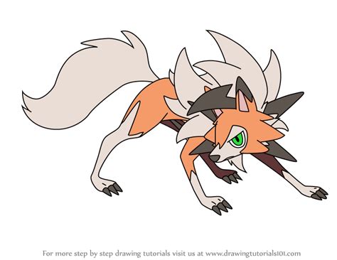 Lycanroc Dusk Form Pokemon Drawings Pokemon Eeveeluti