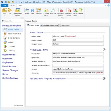 Download Caphyon Advanced Installer Architect V11 8 Build 62156 Incl