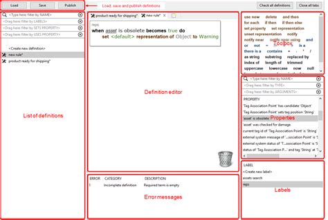 Business Rules Workspace