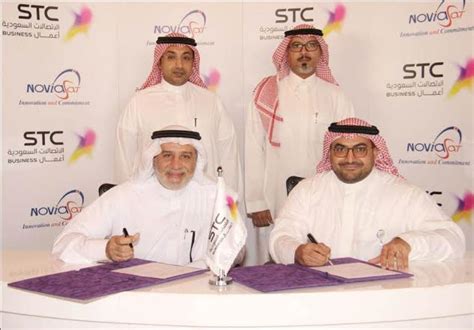 Stc ونوفياسات توقعان اتفاقية شراكة لتسويق الخدمات صحيفة مال