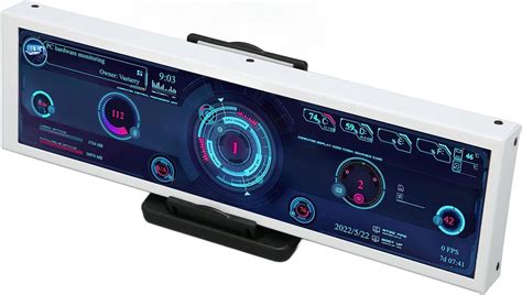 Display Screen Computer Temp Monitor Inch IPS Theme Editor Auto Off USB Power