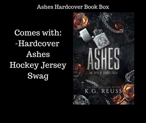 Ashes Book Box Pre Order K G Reuss