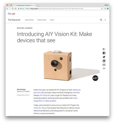 AIY Vision Kit For Raspberry Pi Issue 14 Dwyl Learn Iot GitHub