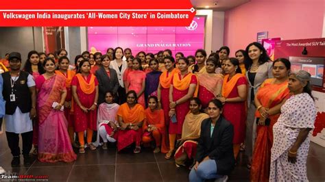 Volkswagen Opens First Dealership Led By Women In Coimbatore Team Bhp