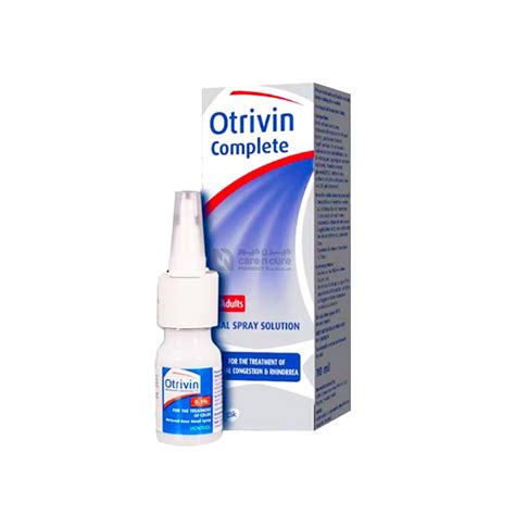 Buy Otrivin Complete Adult Nasal Spray 10ml Online At Best Prices In