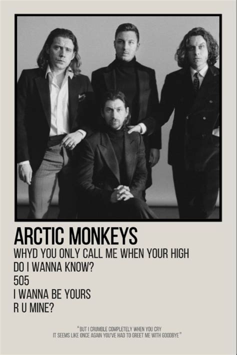 Arctic Monkeys Polaroid Poster Artofit