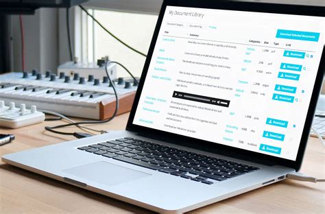 Wordpress Document Library With Preview And Multi Download
