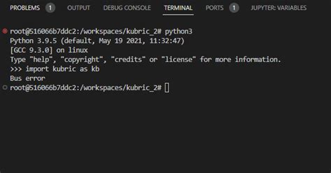 Bus Error When Importing Kubric Issue Google Research Kubric GitHub