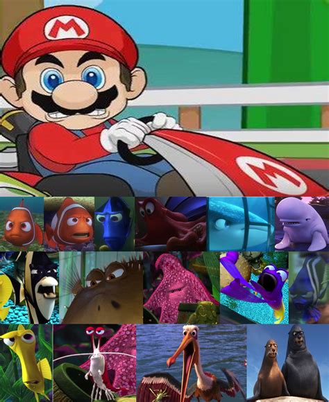 Nemo And Friends Hate Racist Mario By Darkmeowser On Deviantart