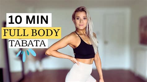 Get A Quick Cardio Workout In With This 10 Minute Hiit Tabata Routine