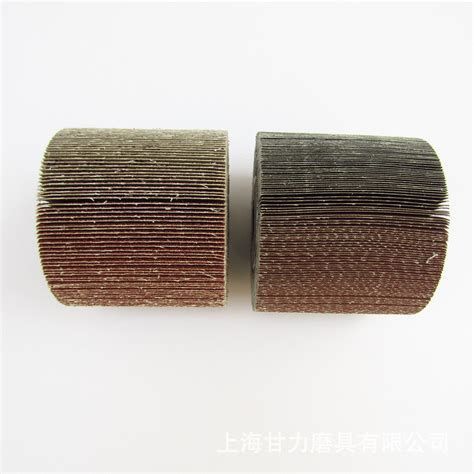 砂布拉丝轮 拉丝机专用轮 不锈钢砂布千叶轮115 100mm百叶抛光轮 阿里巴巴
