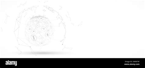 Abstract Vector Background Futuristic Technology Style Elegant Background For Business Tech