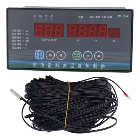 Controlador Digital De Temperatura Termostato Y Regulador D Cuotas