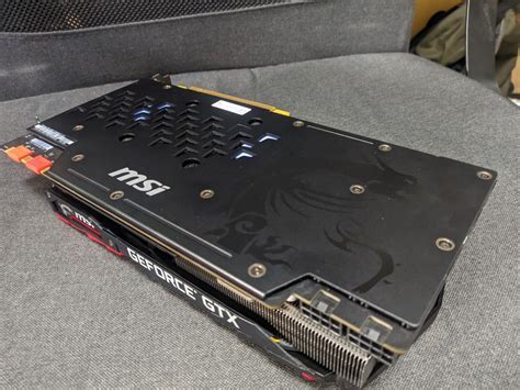 Msi Gaming X Gtx Ti Gb With Liquid Metal Thermal Pad Mod Computers Tech Parts