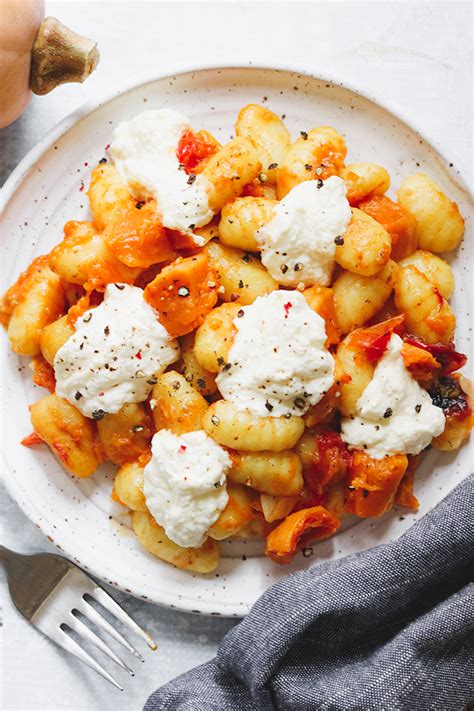 Crispy Gnocchi With Roasted Honeynut Squash Cherry Tomatoes And