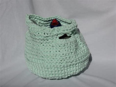 Opberg Mand Staand Mint Handgemaakt