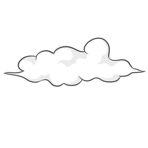 Clouds Line Art 27386941 Png