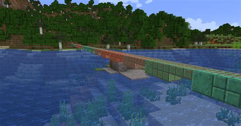 Copper Boosted Rails Minecraft Data Pack