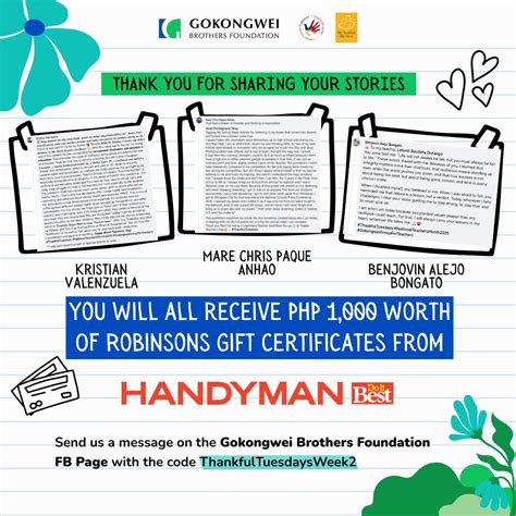 Gbf Class Builder Is Now Gokongwei Brothers Foundation Facebook