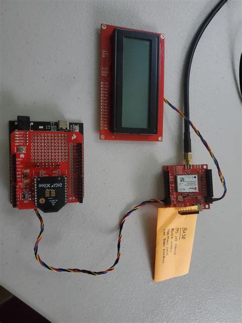 how to send rtcm corrections via i2c for base rover development